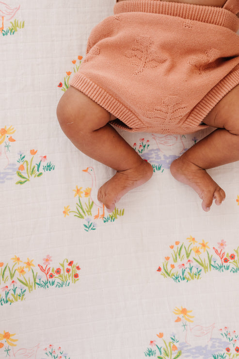 Garden Goose Crib Sheet – Nature's Crib